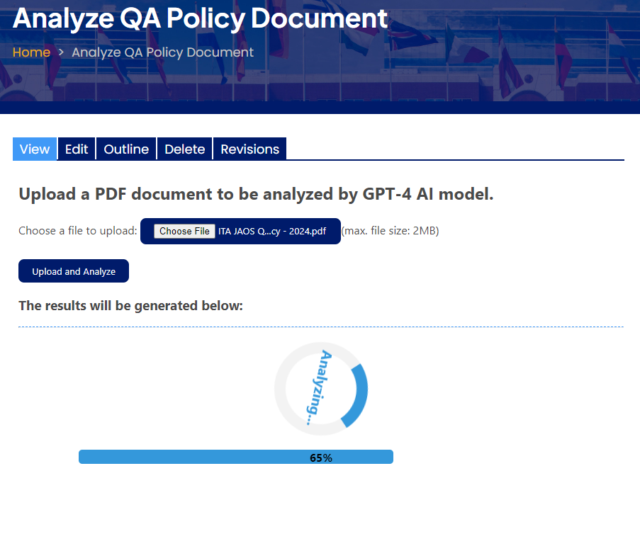 New Feature Alert: PDF Download and Document Storage for AI-Powered QA Policy Benchmark | QA Hub ...